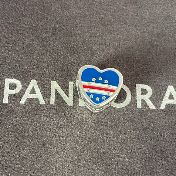 Pandora | Jewelry | Pandora Cape Verde Flag Exclusive Charm Bead | Poshmark